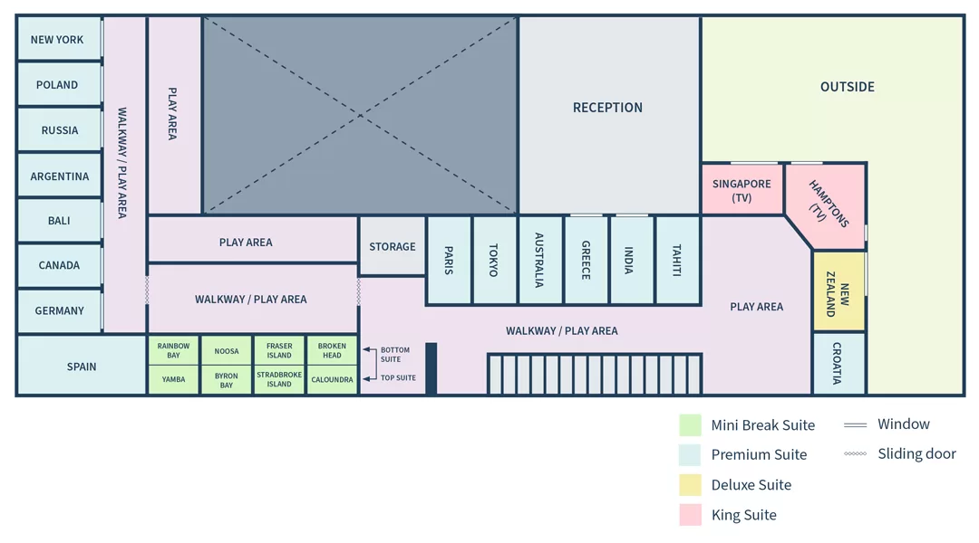 Cat Boarding Floor Plans - The Vet Lounge